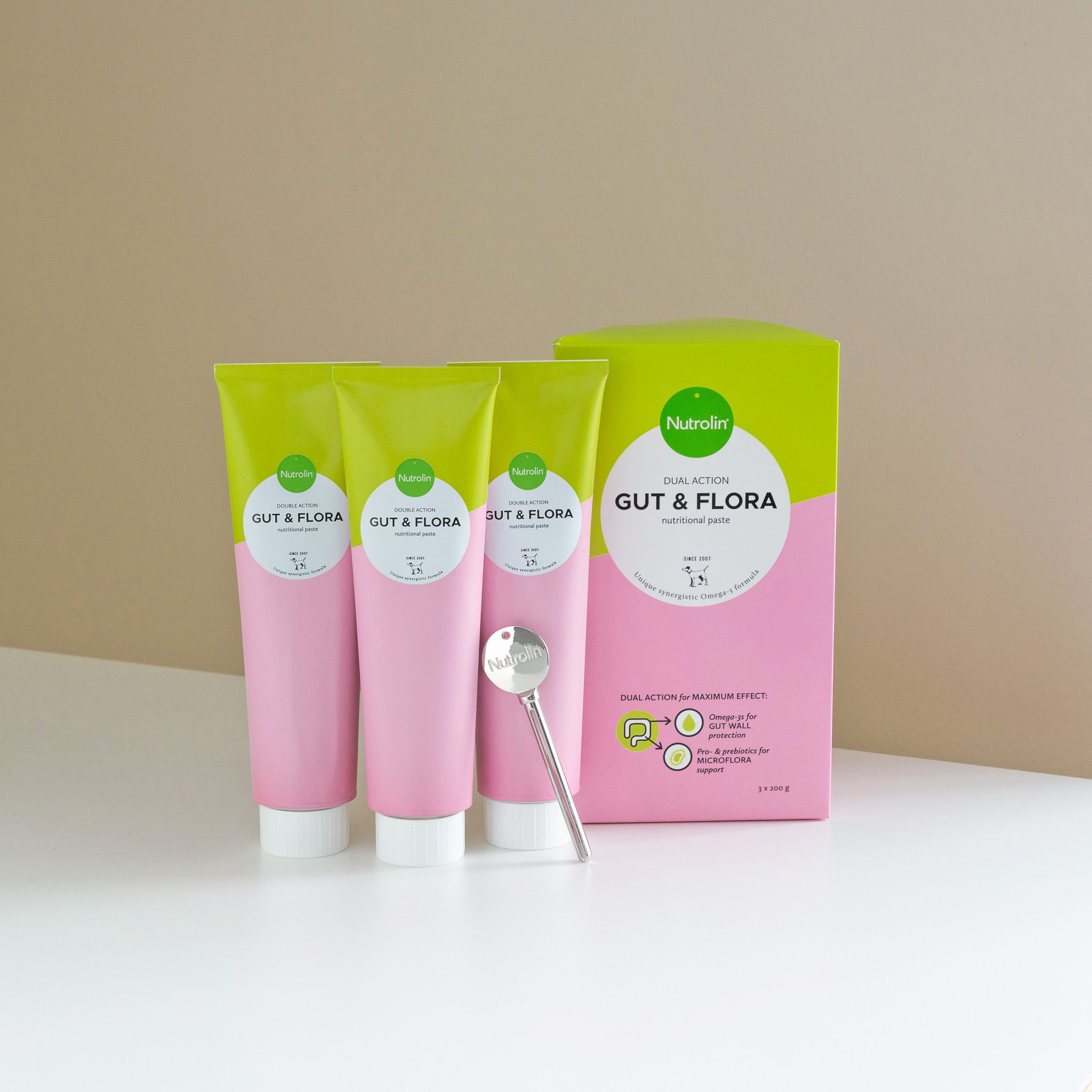 Nutrolin® GUT & FLORA koiran ja kissan suoliston hyvinvoinnille