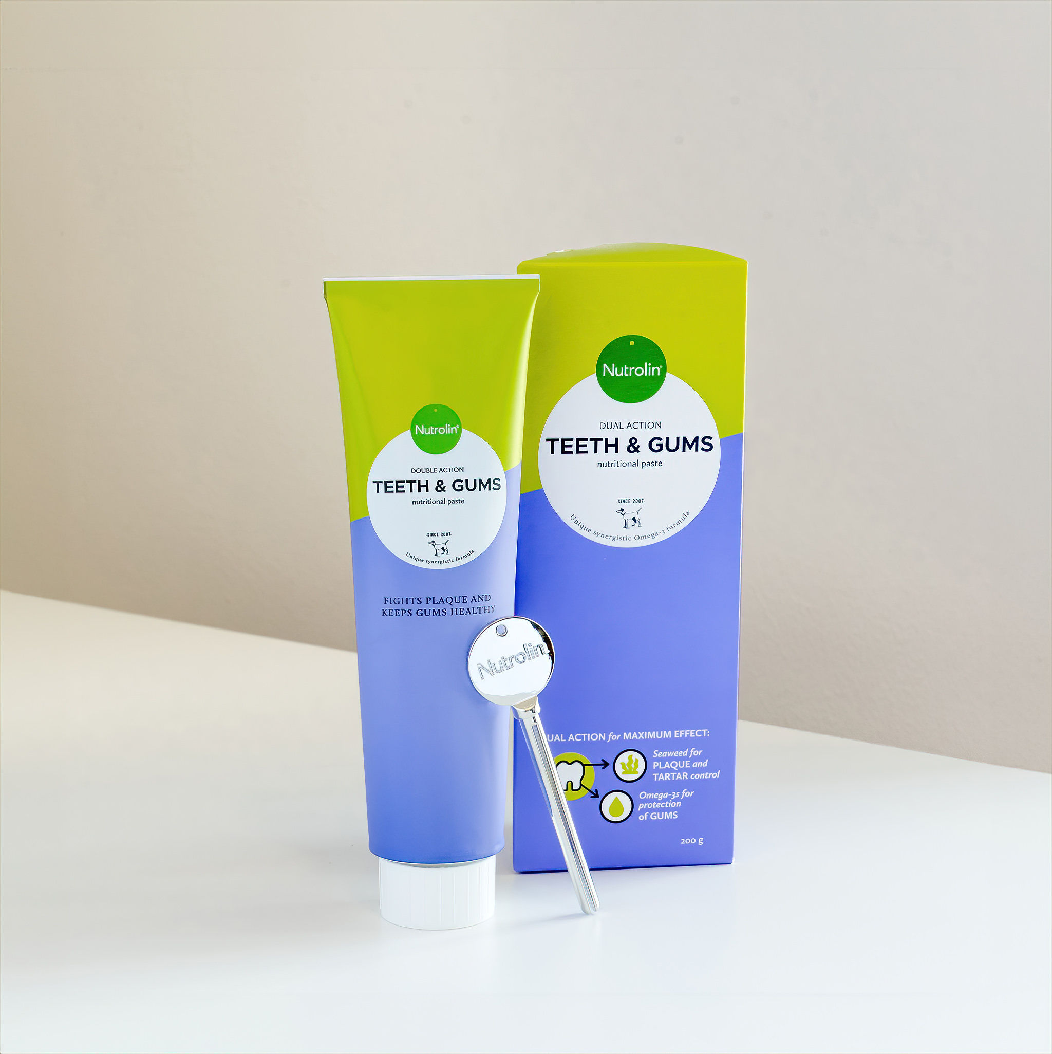 Nutrolin® TEETH & GUMS koiran ja kissan suun hyvinvoinnille